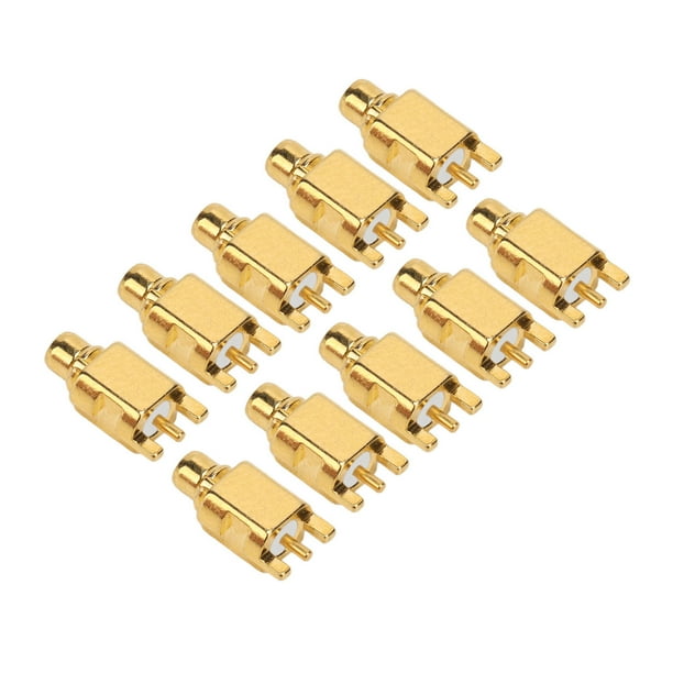 Conector MMCX, 10 piezas Conector MMCX JE Conector MMCXJE Conector MMCXPCB Multifuncional ...
