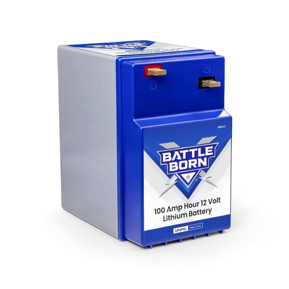 Battle Born Batteries Lithium-Ion (LiFePO4) Deep Cycle 12V Battery ...