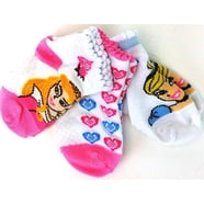 Disney Baby Girls' Socks - 12 Pack Minnie Mouse, Daisy, Princess Socks ...