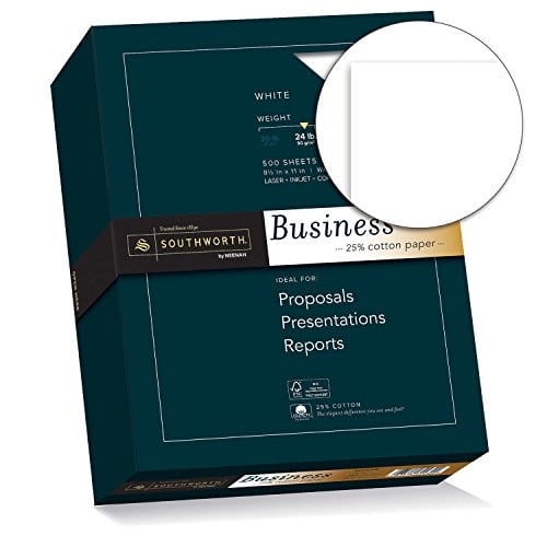 Southworth 25 Cotton Business Paper 8 5x 11 Inches 24 Lb White 500 Sheets Per Box 404C southworth-25-cotton-business-paper-8-5x-11-inches-24-lb-white-500-sheets-per-box-404c