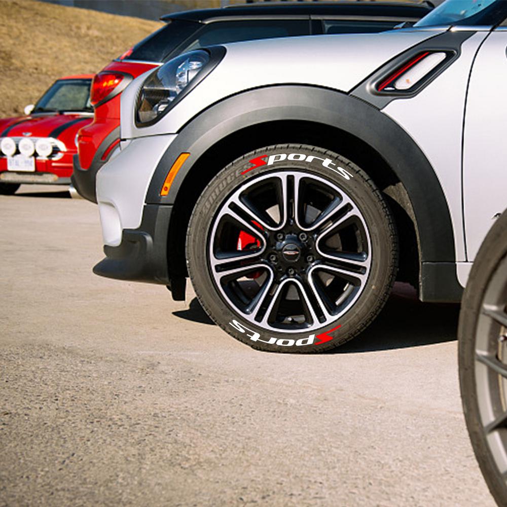 Buy Hemousy 3D Car Tire Sticker Sports Car Wheel Stickers for Tires Car ...