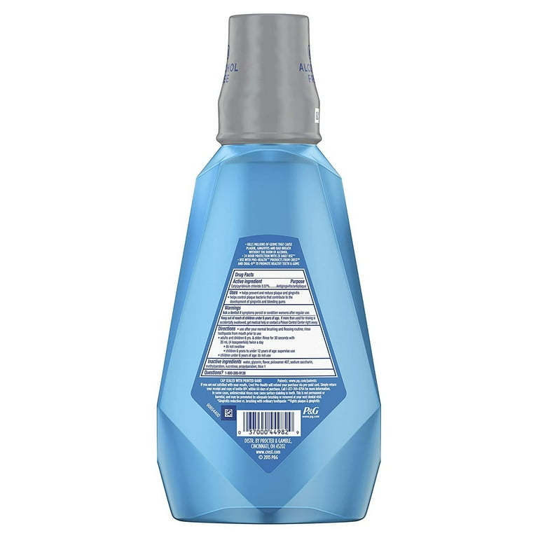 Crest Pro Health Mouthwash Ingredients