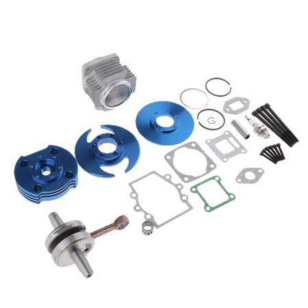 Alloy Engine Cylinder Head Casing Replacement Part For 50cc 2-Stroke ...