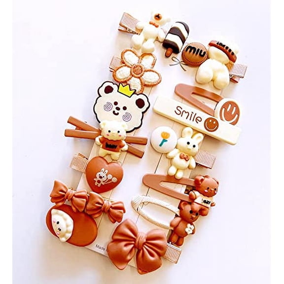 14 PCS Cute Children Hairpin,Baby Hair Accessories,Girl Broken Hair ...