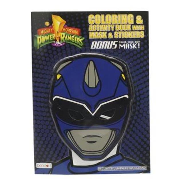 Power Rangers 2328569 Blue Mask Coloring Book - Case of 48 - Walmart.com