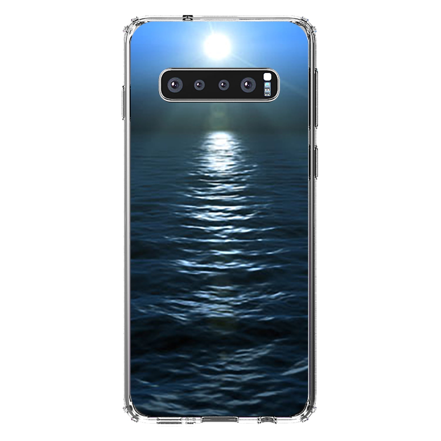 DistinctInk Clear Shockproof Hybrid Case for Samsung Galaxy S10 (6.1 ...
