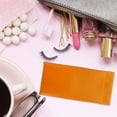 FOMIYES Practical Yellow PU Glasses Storage Pouch for Home Use and ...