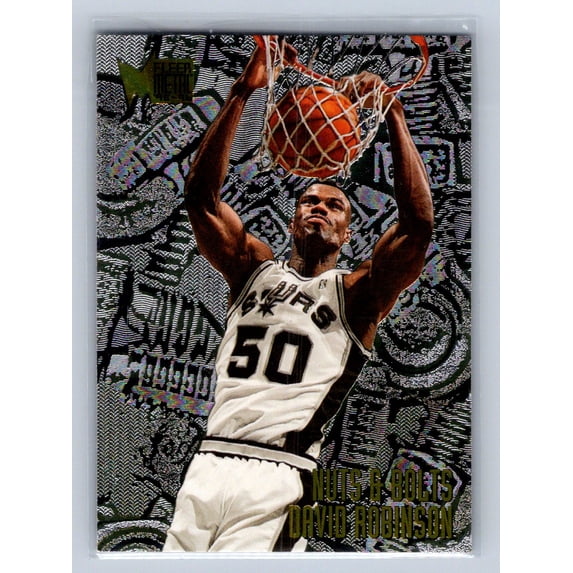 1996 1995-96 Fleer Metal David Robinson #217 Nuts & Bolts - Walmart.com