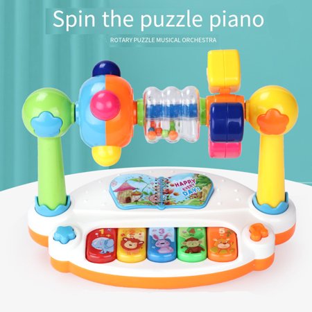 Electronic Children Piano Keyboard with Light Sound Kids Music Early ...