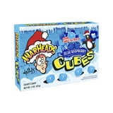 WARHEADS Sour Sweet Chewy Blizzard Cubes Gummy Candy, Blue Raspberry ...