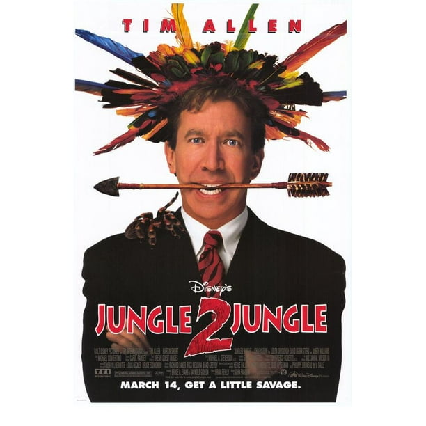 Jungle 2 Jungle - movie POSTER (Style A) (27" x 40") (1997) - Walmart.com
