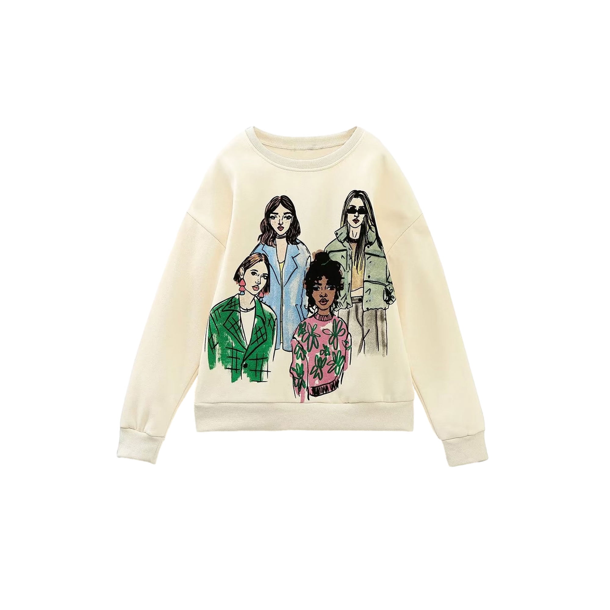 Click here for Xiaxaixu Women Cute Sweatshirts Trendy Girls Print... prices