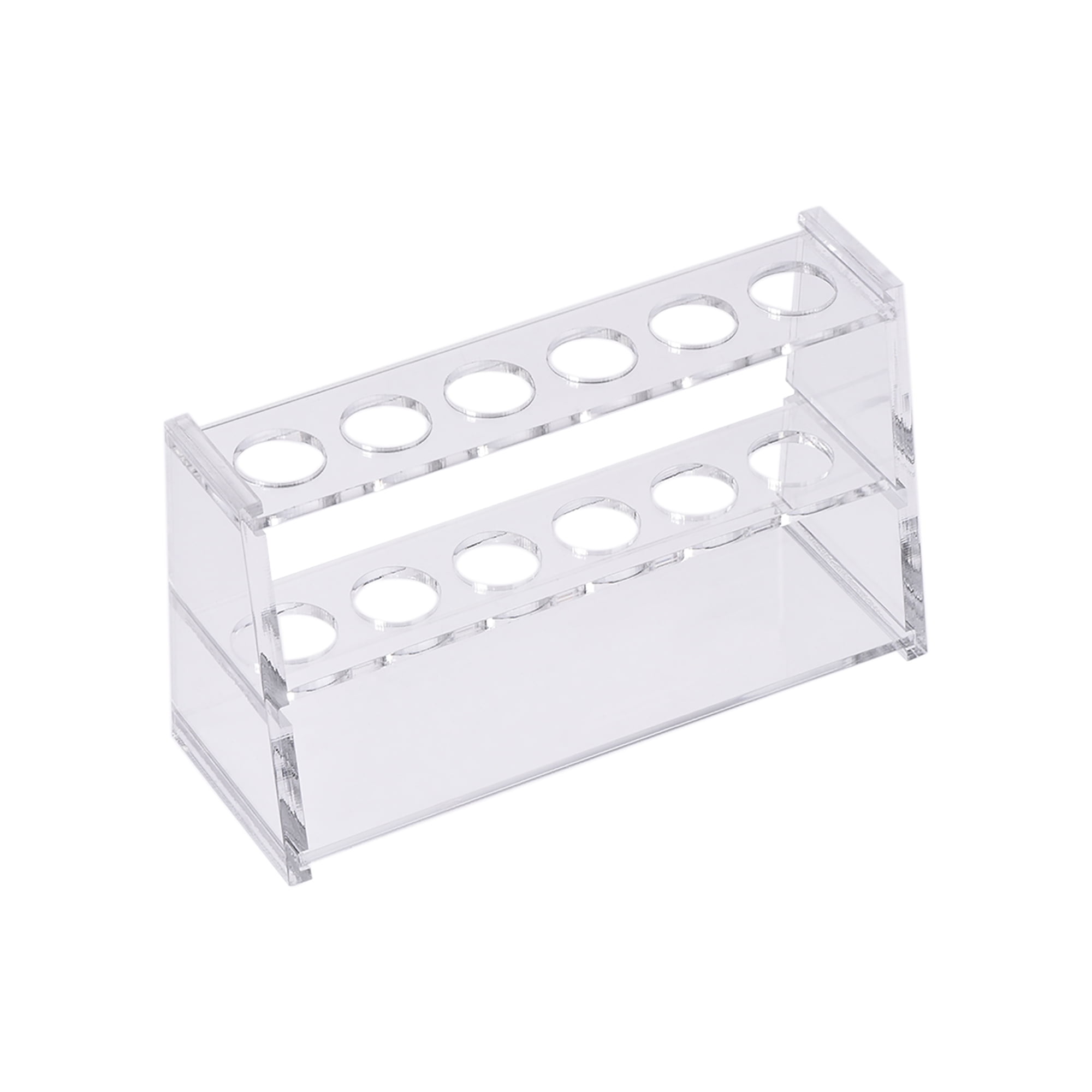Uxcell Acrylic Test Tube Holder Rack 6 Wells for 10ml Centrifuge Tubes ...
