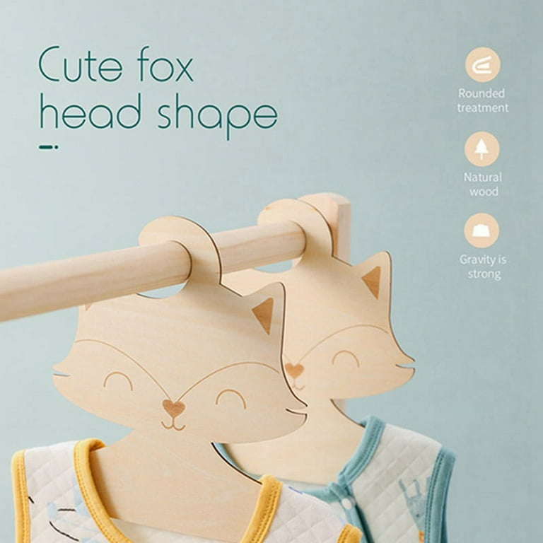 Wooden baby hangers store
