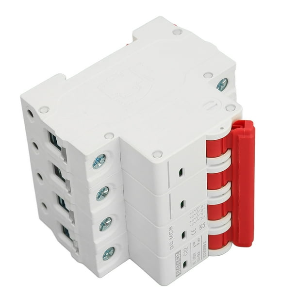 DC Circuit Breaker, PV Air Circuit Breaker Fast Tripping 1000V 32A 6000A Breaking Capacity DIN ...