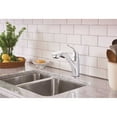 Moen Brecklyn Chrome Single-Handle Kitchen Faucet with Pull-Out Power ...