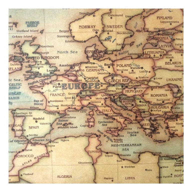 Adriatic Sea World Map