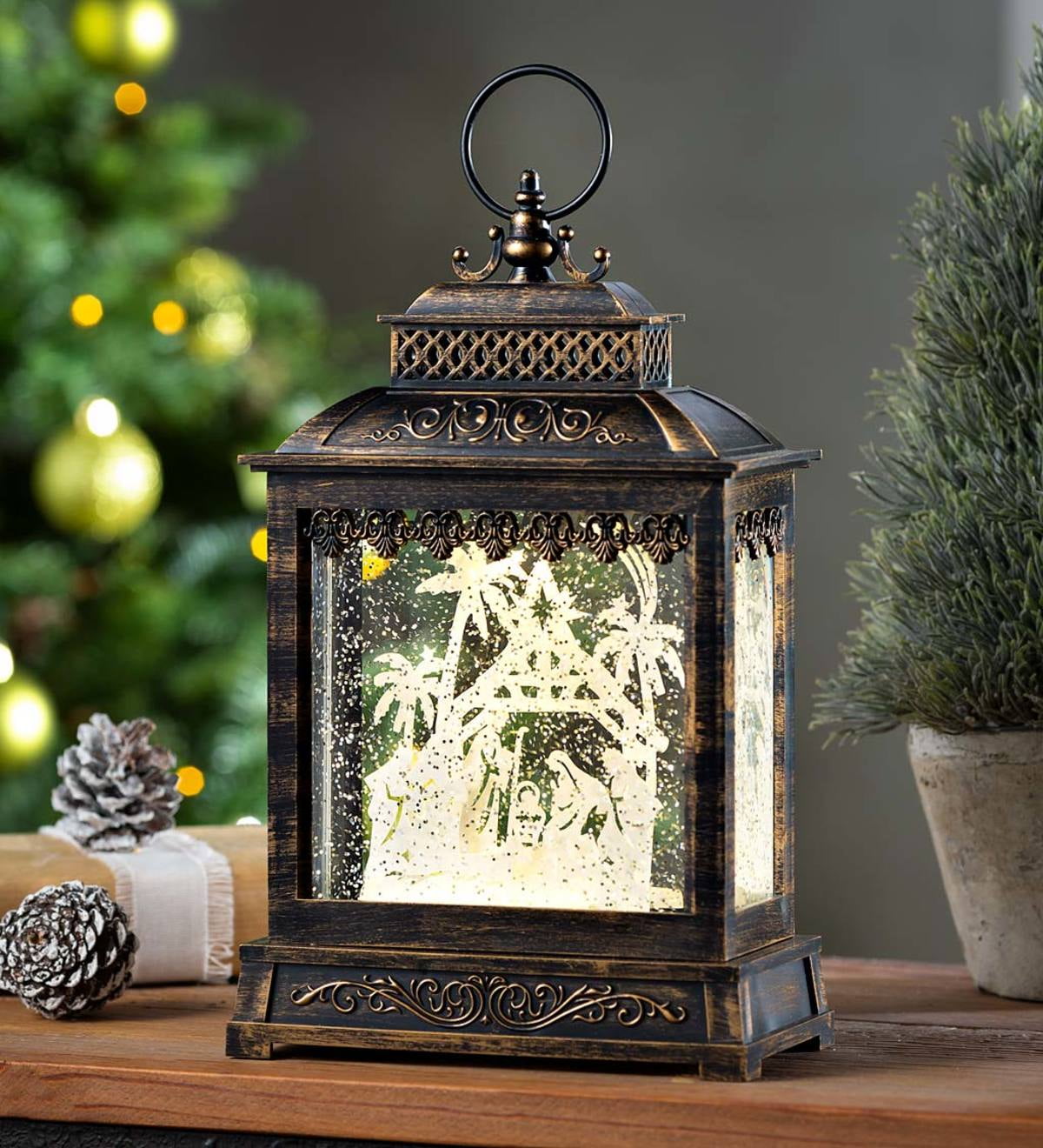 Musical Lighted Nativity Snow Globe Lantern Walmart Walmart musical-lighted-nativity-snow-globe-lantern-walmart-walmart