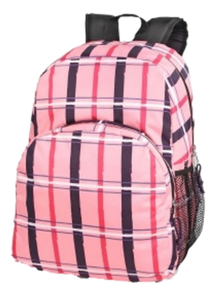 Eastsport Fuel Pink Sketchy Plaid 18" Backpack, School Travel Bag ...
