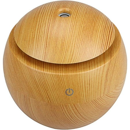 Aroma Diffuser 130 ml ASHOP Essential Oil Diffuser Ultrasonic Aromatherapy Wood Grain Humidifier ...