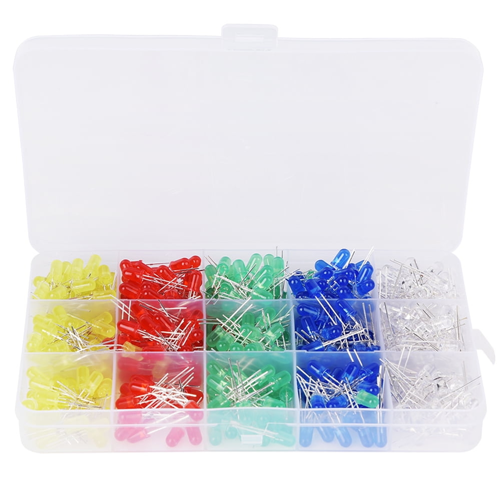 Click here for Unbranded 500-Piece Multicolor Led Diode Set - 5mm... prices