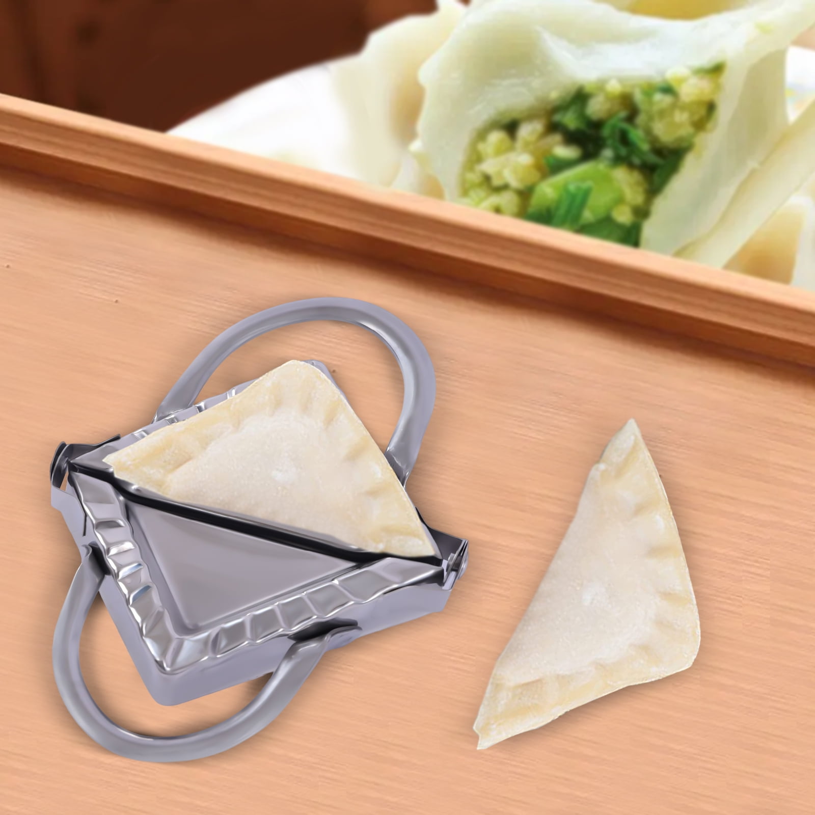 Miumaeov Manual Ravioli Mold Dumpling Maker Stainless Steel Small Press ...