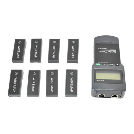 RJ45 Cable Finder, High Efficiency Cable Tester LCD Display Long ...