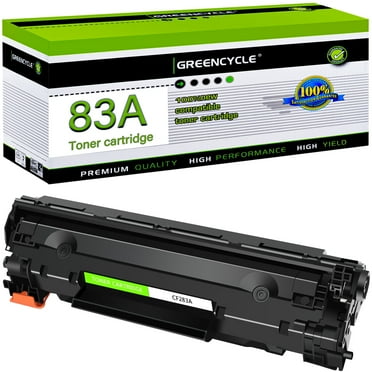 83X CF283X Black Toner Cartridge Compatible for HP 283A CF283A 83A 83X ...