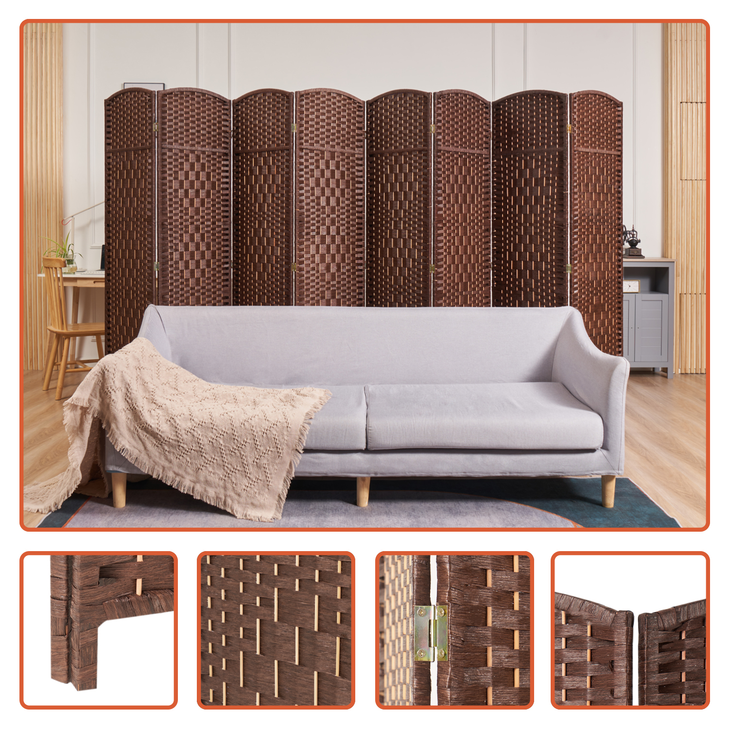 Richell Wooden Room Divider - Walmart.com