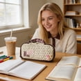 Under $1 Pencil Case, Cute Handheld Large Capacity Pen Pouch with ...