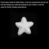 Uxcell Foam Stars for DIY Arts and Craft 1.18x1.18" Polystyrene Stars ...