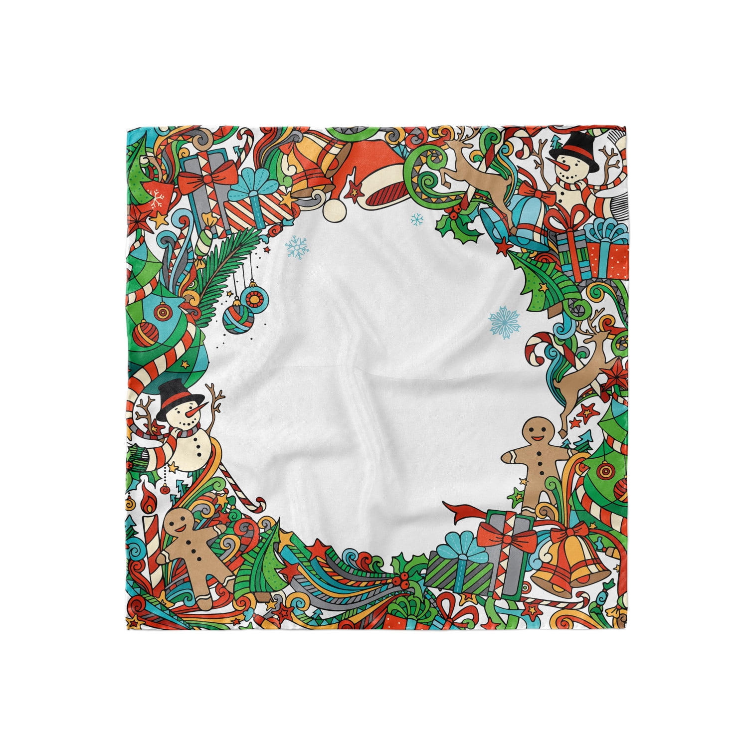 Christmas Head Scarf, Holiday, Head Wrap, 3 Sizes, by Ambesonne ...