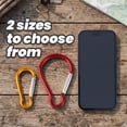 Aspire 10 Pack Carabiners Clip Metal Gourd-Shaped, 4-Inch Extra Large ...