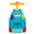 Battat Ride-On Hippo with 26 Building Blocks and Storage, Baby and ...