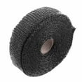 5m Car Insulation Tape Exhaust Heat Wrap with 4 Stainless Steel Cable ...