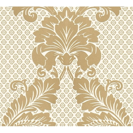 Luxury, A High Quality Ensemble Gold Wallpaper Roll, Traditional Wall ...