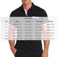 KIHOUT Men's Color Block Trim Short Sleeve Polo Shirt, Slim Fit Casual ...