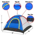 GigaTent Small Toy Explorer Dome Mosquito mesh window 2 fiberglass ...