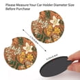 Car Cup Holder Pads 2 Pack Neoprene Coasters For Car Interior Non-Slip ...