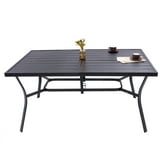 International Caravan Royal Tahiti Balau 36 x 36 in. Patio Table ...