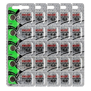 Energizer 371/370 1.55V Silver Oxide Watch Batteries, Replace SR920W ...