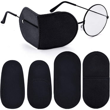 Hilco Eye Patch Adult Large Black Vinyl Strap Ophthalmic Injury First ...
