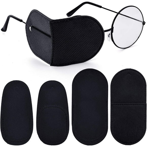 Flat Eye Patch Glasses