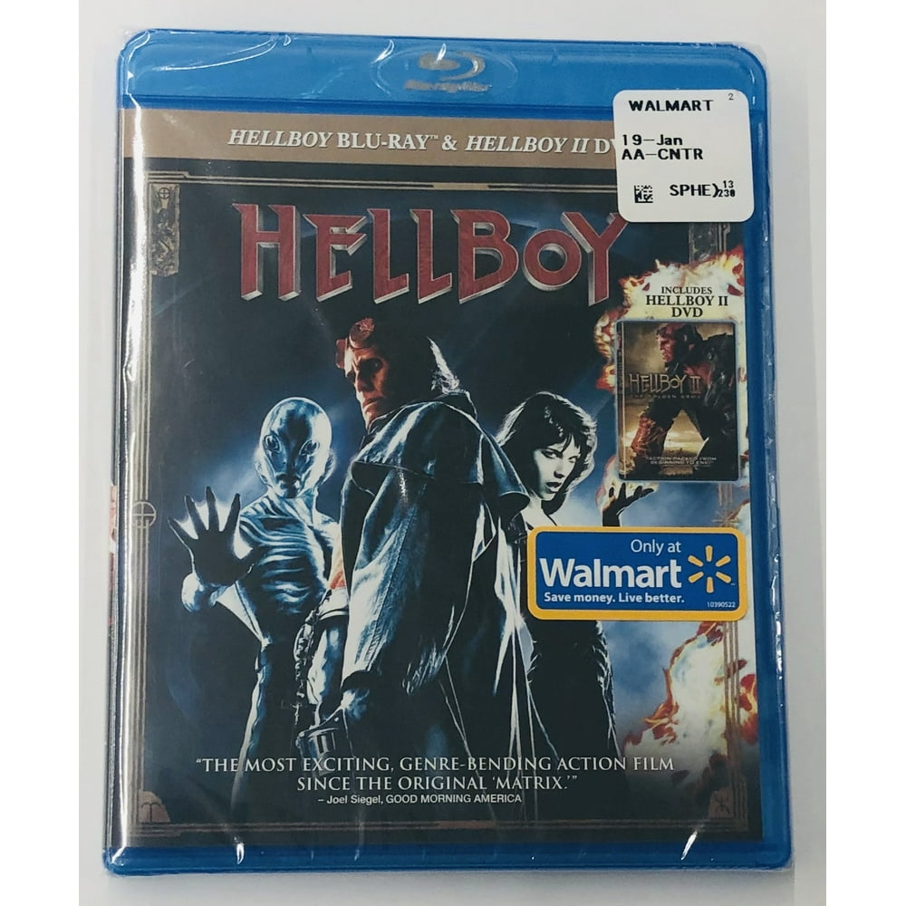 Hellboy (Walmart Exclusive Widescreen) (Blu-ray + DVD) - Walmart.com - Walmart.com