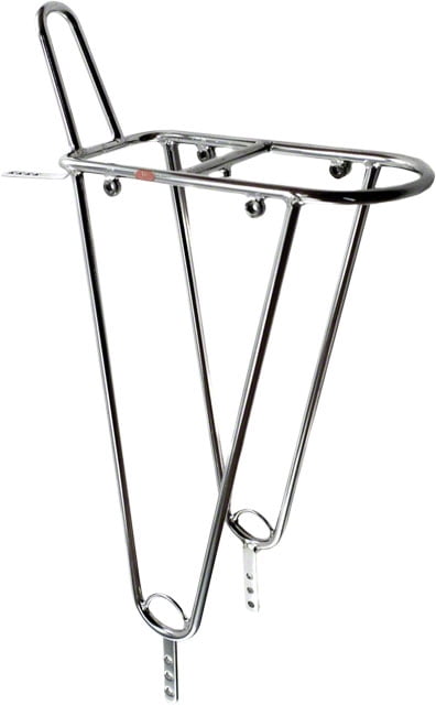 Velo Orange Constructeur Front Rack Polished Stainless Steel - Walmart.com