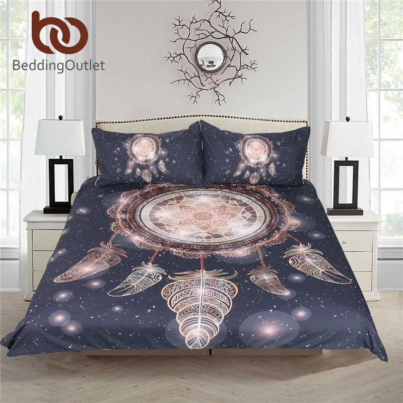 Juego de cama Native American Galaxy Dreamcatcher Lt10 | Bodega Aurrera ...