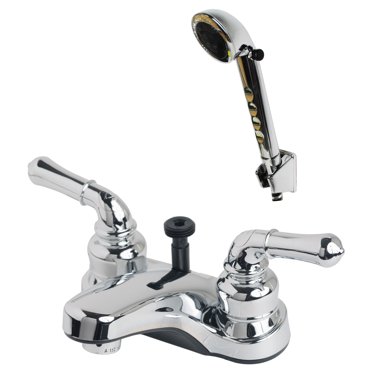 Dura Faucet Single Lever RV Shower Faucet - White - Walmart.com