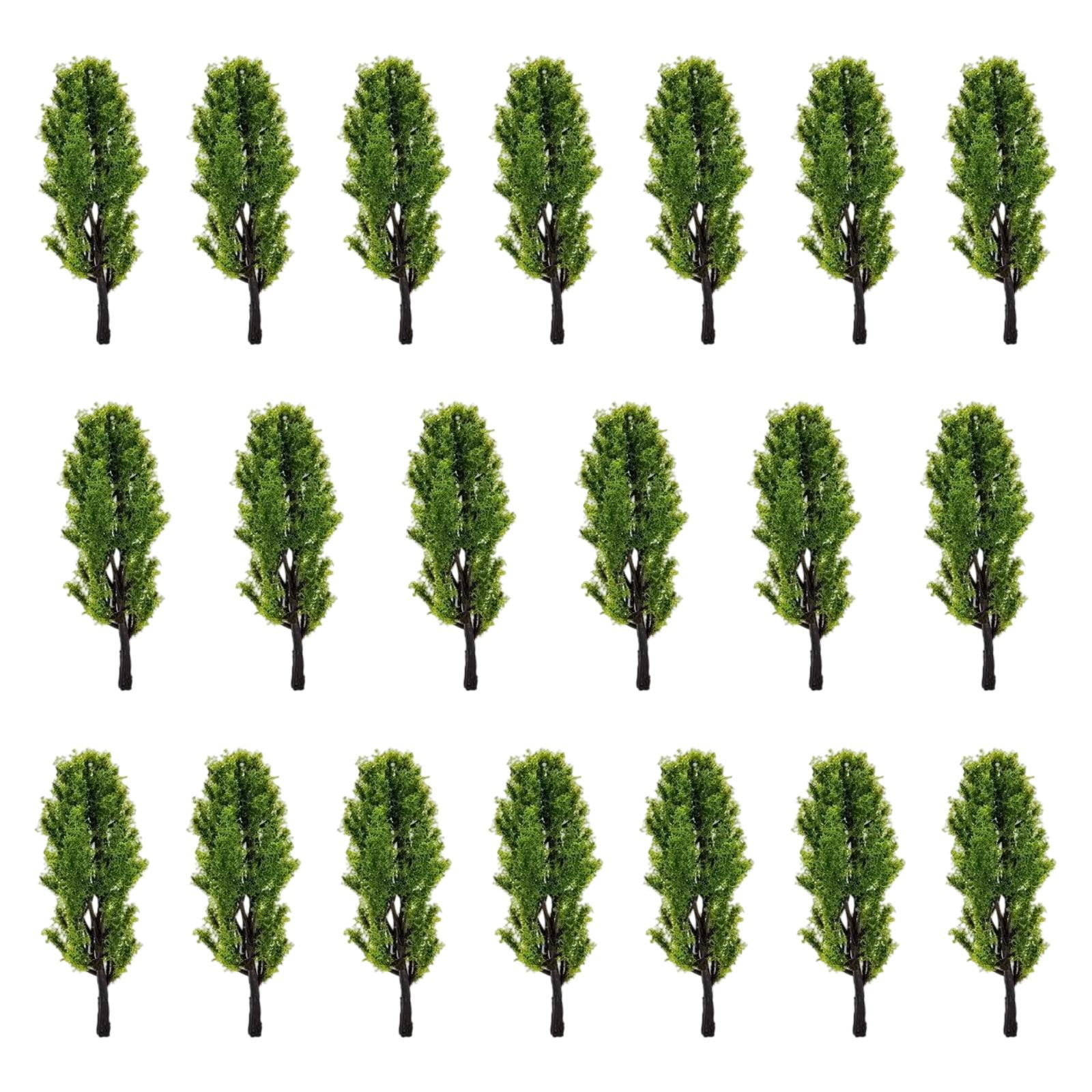 STARTIST 20 Pieces Model Trees Layout Miniature Trees for Sand Table ...