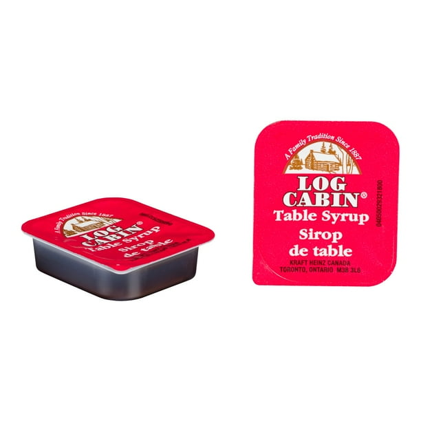Log Cabin Table Syrup, Portioned | 16ML/Unit, 200 Units/Case - Walmart.ca