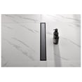28 Inch Shower Drain with Removable Cover - 304 Stainless Steel Square ...